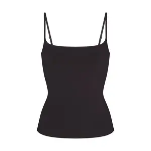 SKIMS Scoop Neck Cami Top - Soot