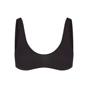 SKIMS Wool Rib Bralette - Obsidian