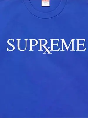 Supreme Logo T-shirt - Blue