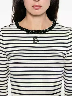 Sandro Striped Pattern Top
