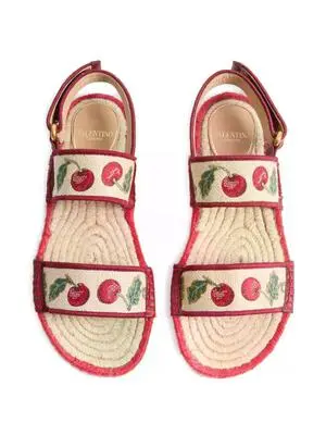 Valentino Garavani Bribri Sandals - Neutrals