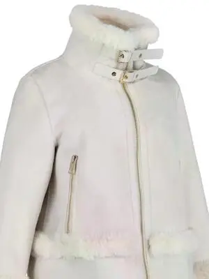VIOLANTI Sheepskin Buckle Jacket