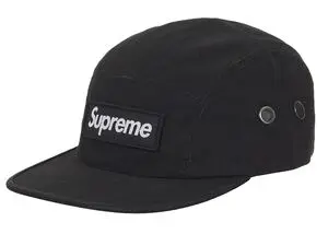 Supreme Military Camp Cap - Black