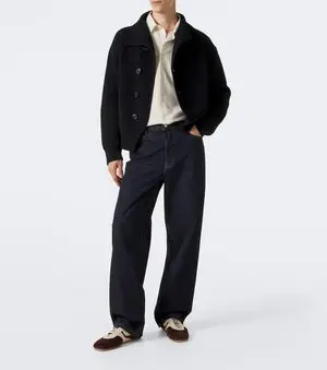 Dries Van Noten Wide-leg Cotton Jeans - Blue