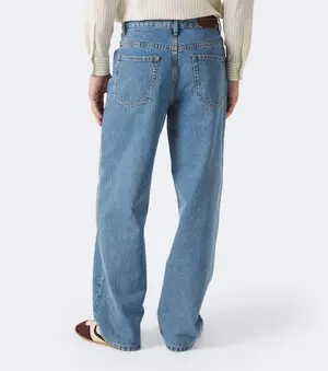 Dries Van Noten Wide-leg Jeans - Blue