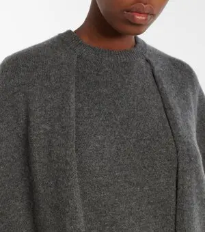 TOTEME Cashmere Poncho - Grey