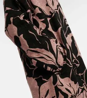Dries Van Noten Floral Print Coat