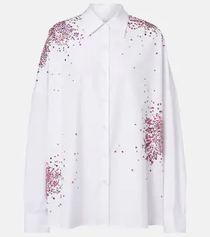 Sequin Shirt White