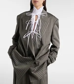 Dries Van Noten Striped Double-breasted Blazer