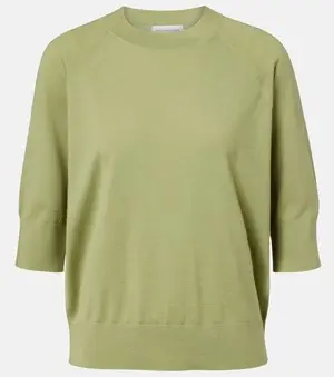 Dries Van Noten Merino Wool Sweater - Green