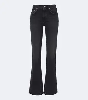 AGOLDE Kick Bootcut Jeans - Black