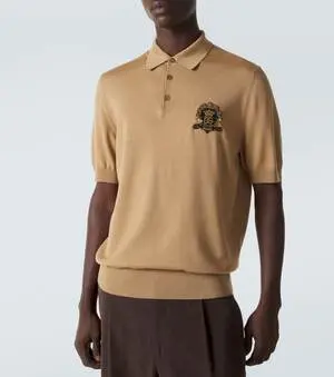 Dolce & Gabbana Virgin Wool Polo Shirt