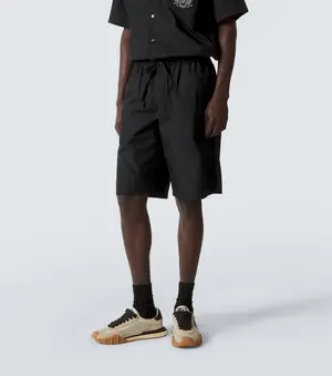 Dolce & Gabbana Vanity Cotton Poplin Bermuda Shorts