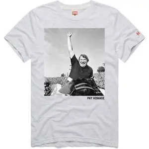 HOMAGE John Madden Oakland Raiders Tri-blend T-shirt - Ash