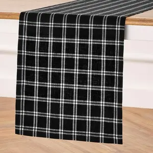 SOLINO HOME Linen Table Runnermarseille Plaid