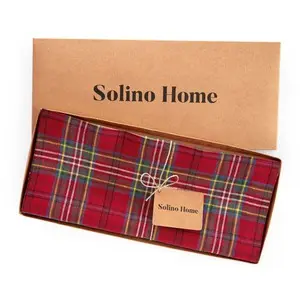 Solino Home Linen Table Runner For Dining Table