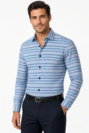 MASUTTO Sean Button Down Long Sleeve Shirt