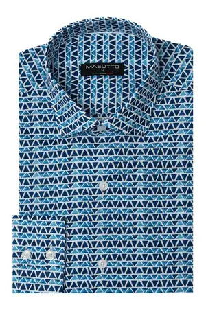 MASUTTO Harry Button Down Long Sleeve Shirt