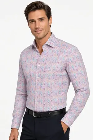 MASUTTO Richie Button Down Long Sleeve Shirt
