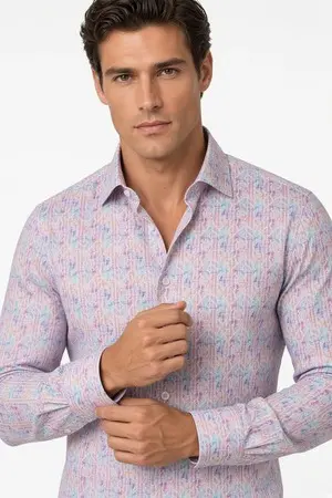 MASUTTO Richie Button Down Long Sleeve Shirt