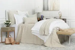 ELISABETH YORK Vance Dove 100% Cotton Sham 26" X 26