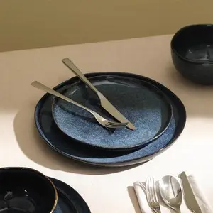 STONE + LAIN Mirella Stoneware 24-piece Dinnerware Set