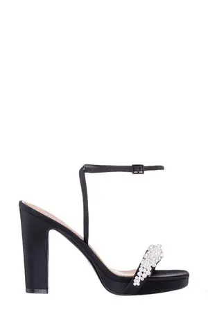 Nina Evette Platform Sandal - Black