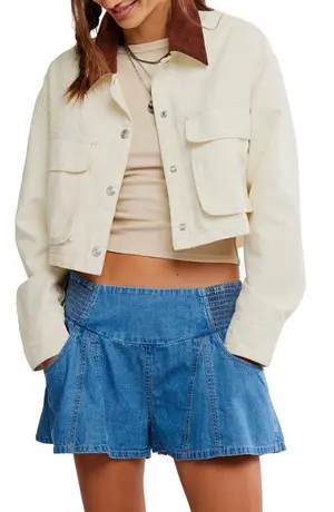 Free People Cropped Jackets For Women
