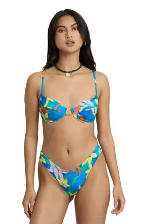 BILLABONG Agua Floral Underwire Bikini Top