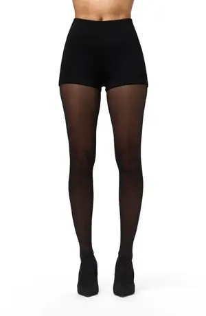 Naked Wardrobe Sculpting Hot Shorts - Black