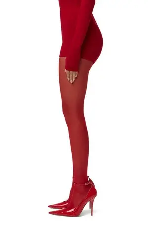 Naked Wardrobe Sculpting Hot Shorts - Ruby Red