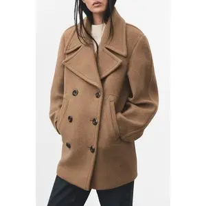 Mango Double Breasted Coats For Women