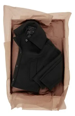 Mango Wool-blend Cropped Jacket
