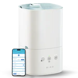 MIKO Breeze + Smart Humidifier With App Control And Oil Tray - One-color