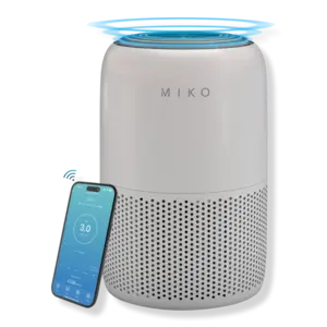 MIKO Smart True Hepa Air Purifier With App Control - One-color