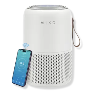 MIKO Smart True Hepa Air Purifier With App Control - One-color