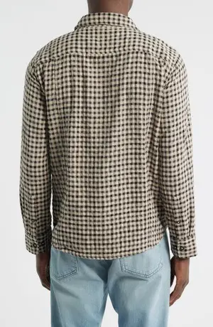 CORRIDOR Fall Check Button-up Shirt