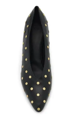 Co Studded Kitten Heels