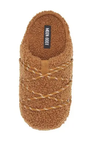 Moon Boot Teddy Water Repellent Scuff Slipper