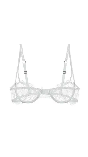 MERS SILK Lacy Lace Bra