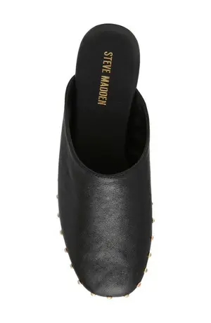 Steve Madden Pearson Mule - Black Leather