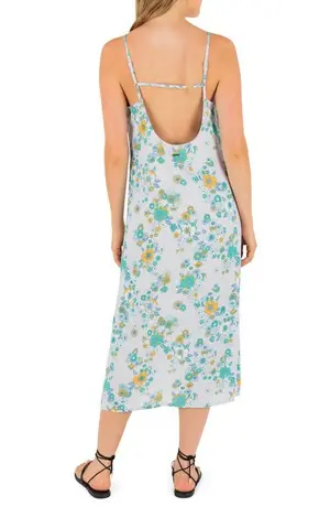 Hurley Open Back Slip Sundress
