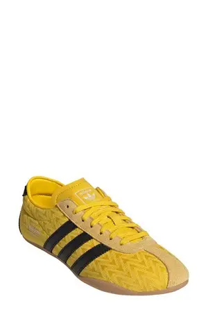 Adidas Tokyo Jacquard Low Top Sneaker - Eqt Yellow/black/off White