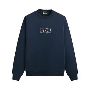 Kith For Columbia Patchwork Vintage Nelson Crewneck - Blue