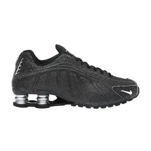 Nike Shox R4 Distressed Leather - Black