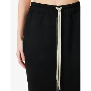 Rick Owens Zip-front Wool Midi Skirt
