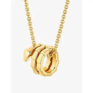 BVLGARI Serpenti Viper 18ct Pendant Necklace - Yellow Gold
