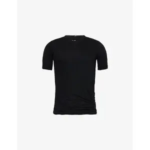 Rick Owens Double Short-sleeve Cotton T-shirt - Black