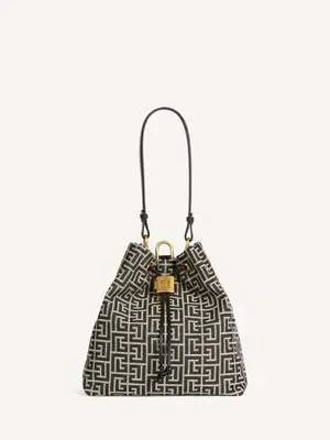 Balmain Pulse Monogram Jacquard Backpack