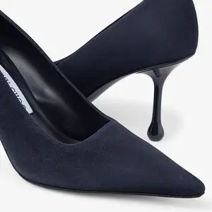 JIMMY CHOO Ixia 80 Suede Pumps